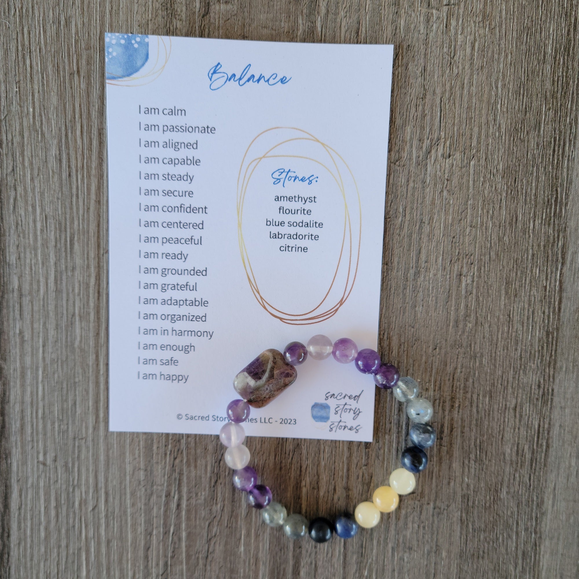 Sacred Story Stones Affirmation & Prayer Beads | Handmade | Gifts ...
